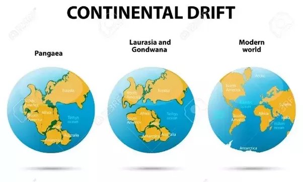 Continental Drift Theory Geologic Evidence