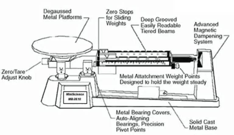 Triple Beam Balance - Parts, Procedure, Uses - Biology Notes Online