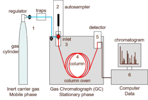 Gas Chromatography - Definition, Parts, Principle, Working, Uses ...