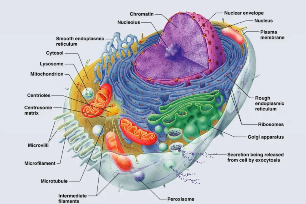 Alevel Biology Aqa Notes Structure Of Eukaryotic Cells Alevel Notes