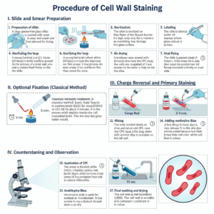 Cell Wall Staining by Dayr's Method - Principle, Procedure, Uses ...