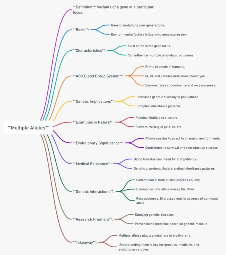 Multiple Alleles - Definition, Characteristics, Examples, Importance ...