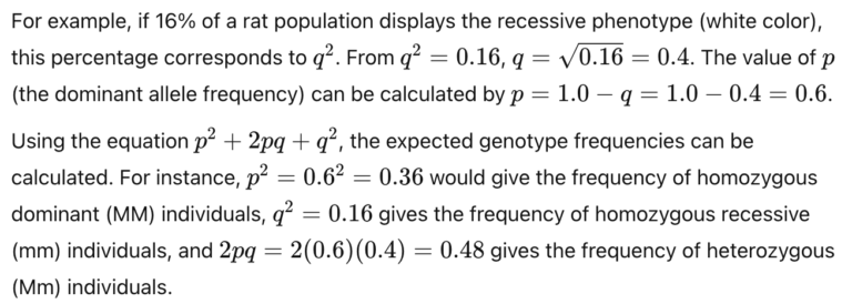 Population genetics - Unitary and modular population, Hardy-Weinberg ...
