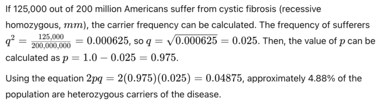 Population Genetics - Unitary And Modular Population, Hardy-Weinberg ...