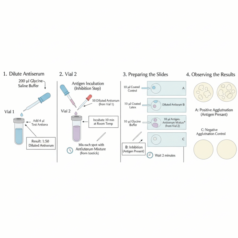 Latex agglutination test - Definition, Procedure, Principle, Advantages ...
