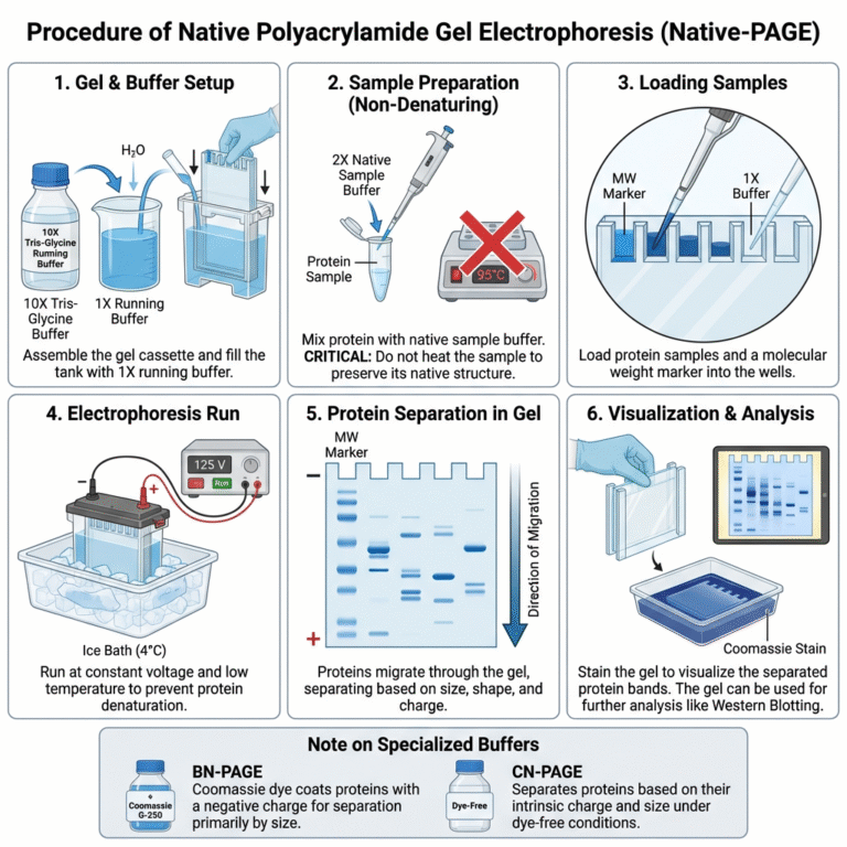 Native Polyacrylamide Gel Electrophoresis (PAGE) - Biology Notes Online
