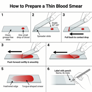 Thick and Thin Blood Smear Preparation - Biology Notes Online