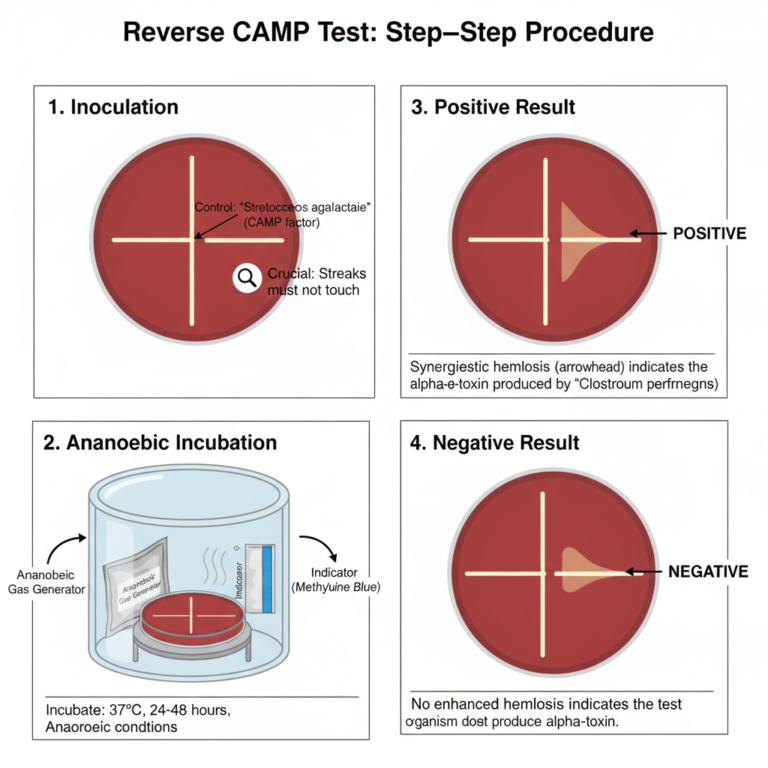Reverse CAMP test - Principle, Procedure, Result, Uses - Biology Notes ...