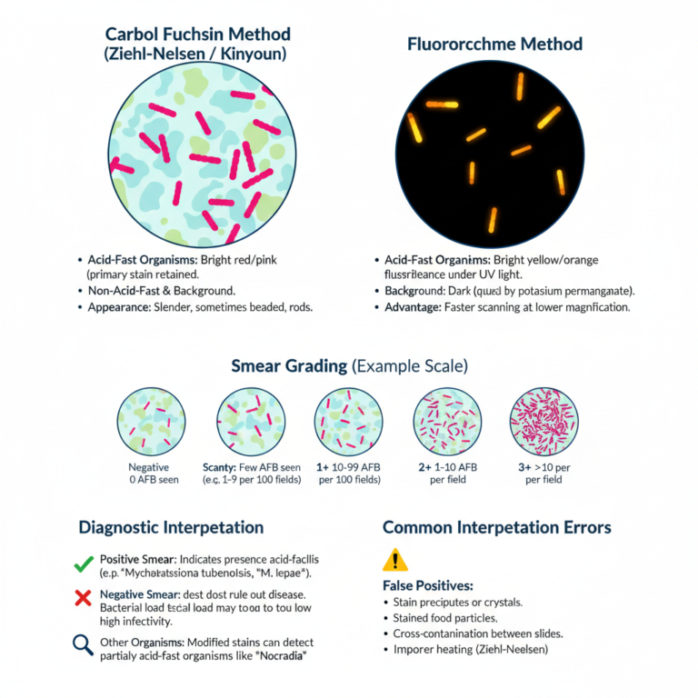 Acid Fast Stain - Principle, Reagents, Procedure, Result - Biology ...